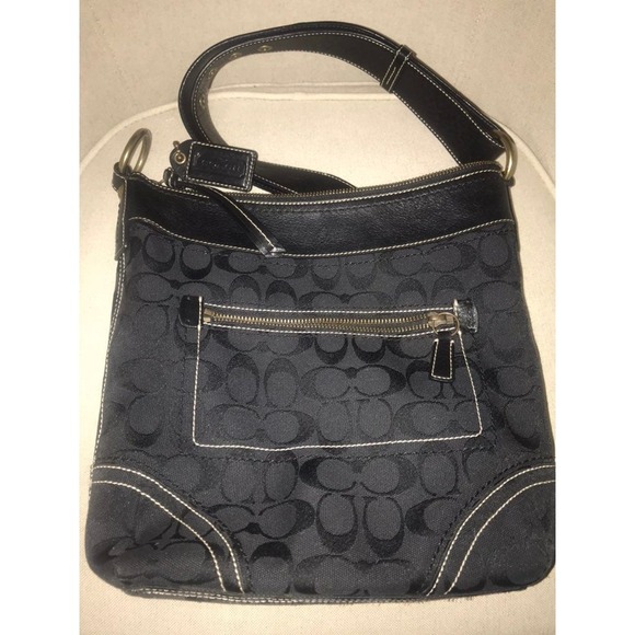 Coach | Bags | Vintage Coach Logo Signature Crossbody Shoulder Bag ...